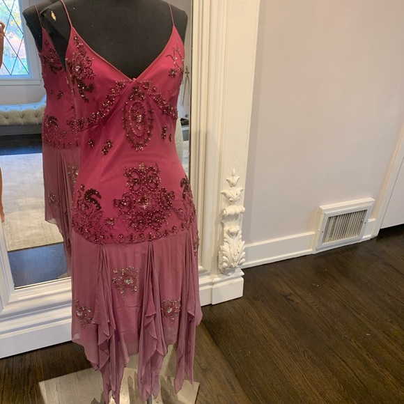 Aftershock | Dresses | Beautiful Purple 2s Style Dress | Poshmark